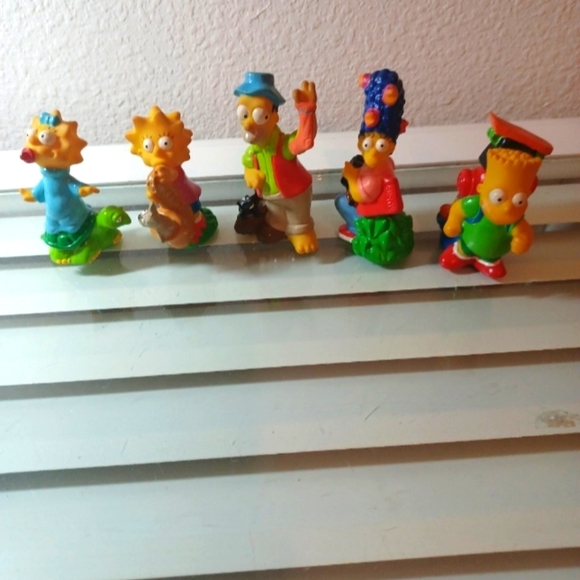 Accents | Simpsons Camping Plastic Figures Vintage The Simpsons 199 ...